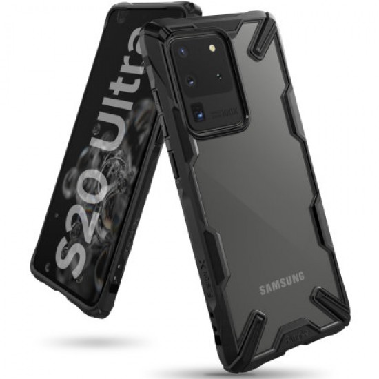Ringke Fusion X Samsung Galaxy S20 Ultra Tough Case Black